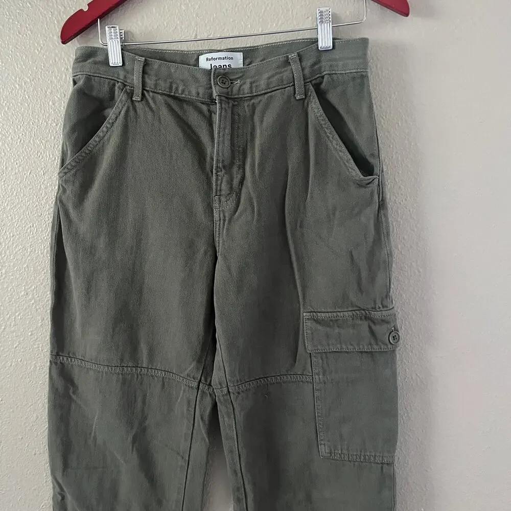 Reformation | Jeans | Reformation Jeans Bailey High Rise Utility Pant ...